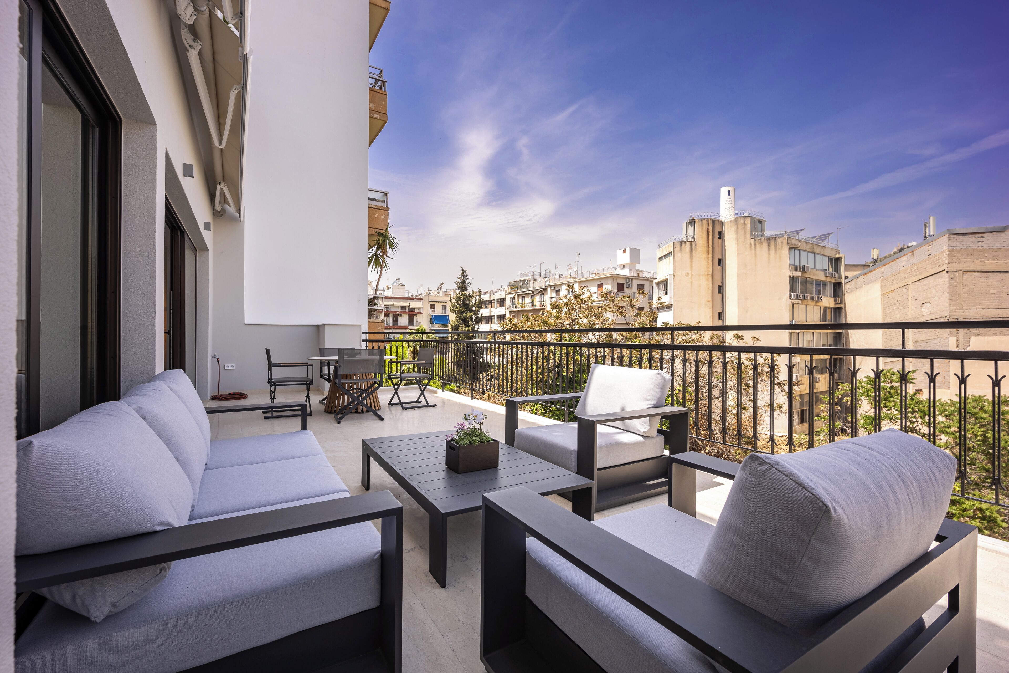 Penthouse Clássica, Vista para a cidade | Vista da varanda
