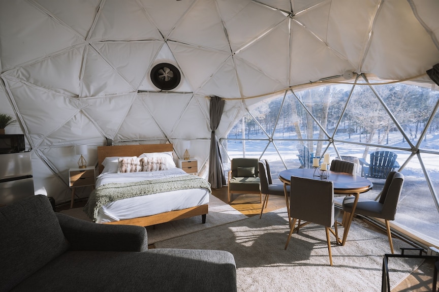 Geo Dome At Big Rock Creek! - Wisconsin