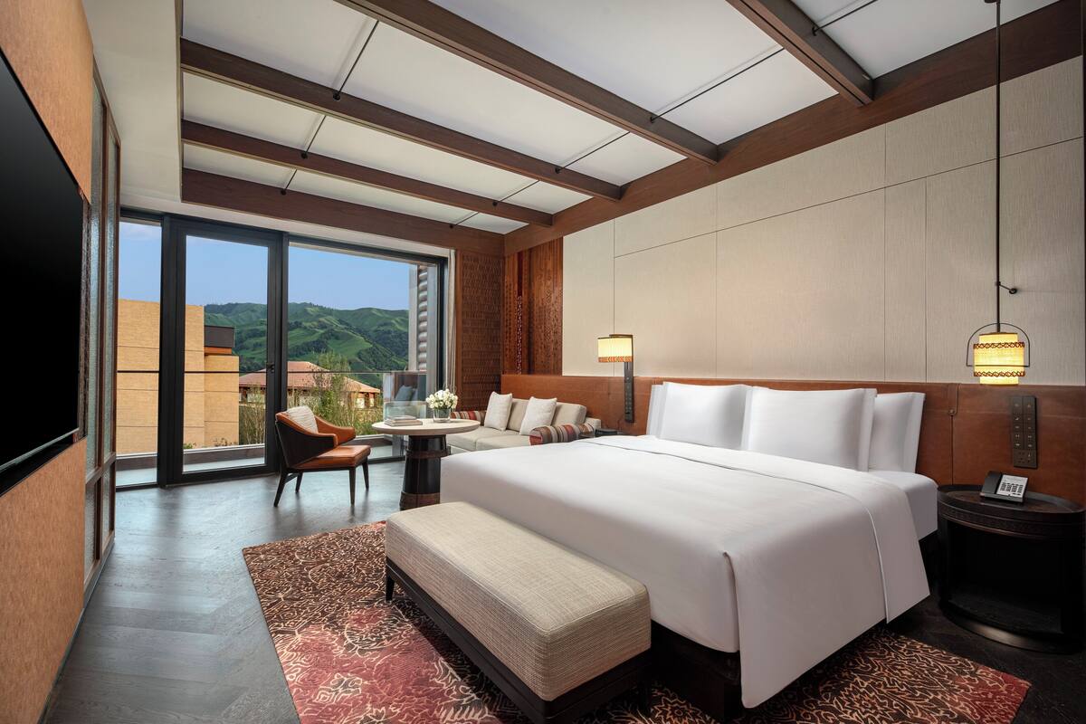 Suite Sénior, 1 quarto, varanda (Powder Room) | Vista da varanda