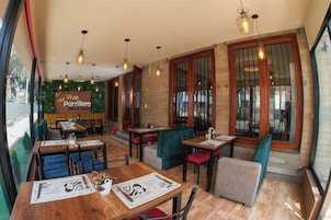 Café da manhã, almoço e jantar