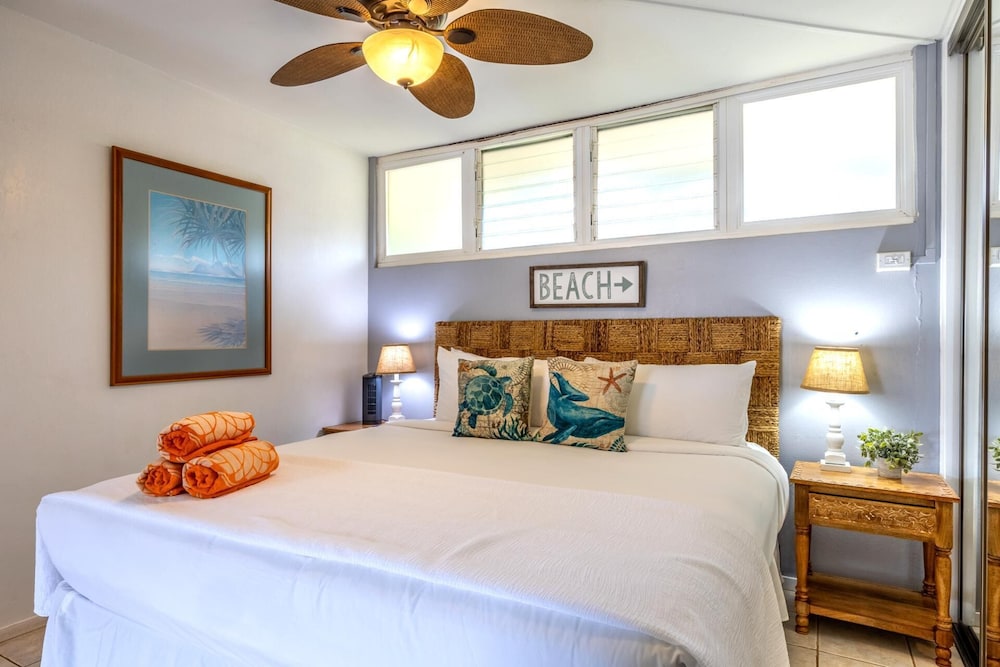New Kbm Resorts - Free Car - Garden View - Hale Ona Loa - Charming 1 Bedroom At Oceanside Resort Hol-102 - Maui, HI
