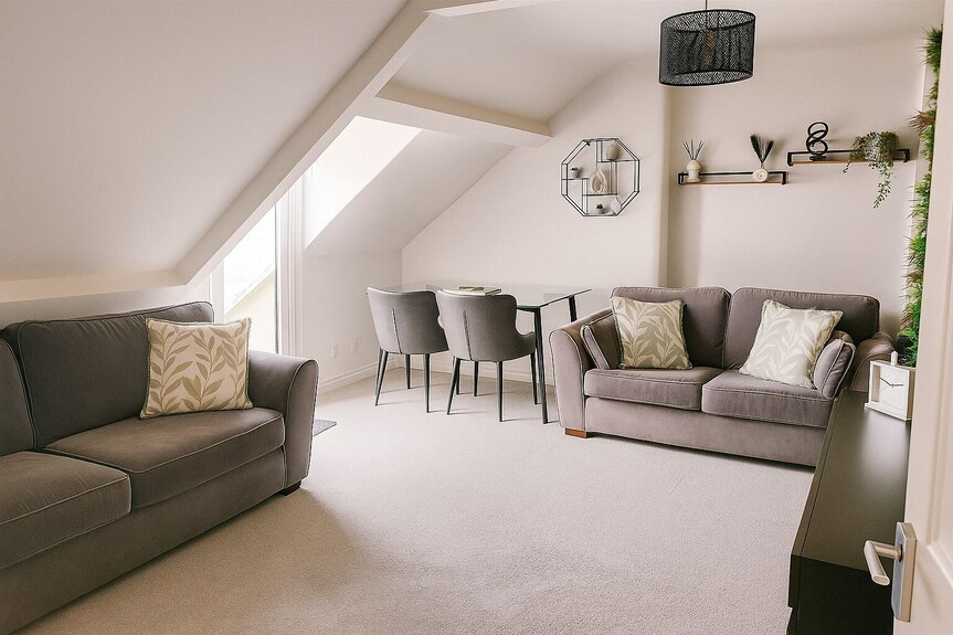 Harbour Views From The Top | 1 Bed | Pet Friendly - Babbacombe Beach