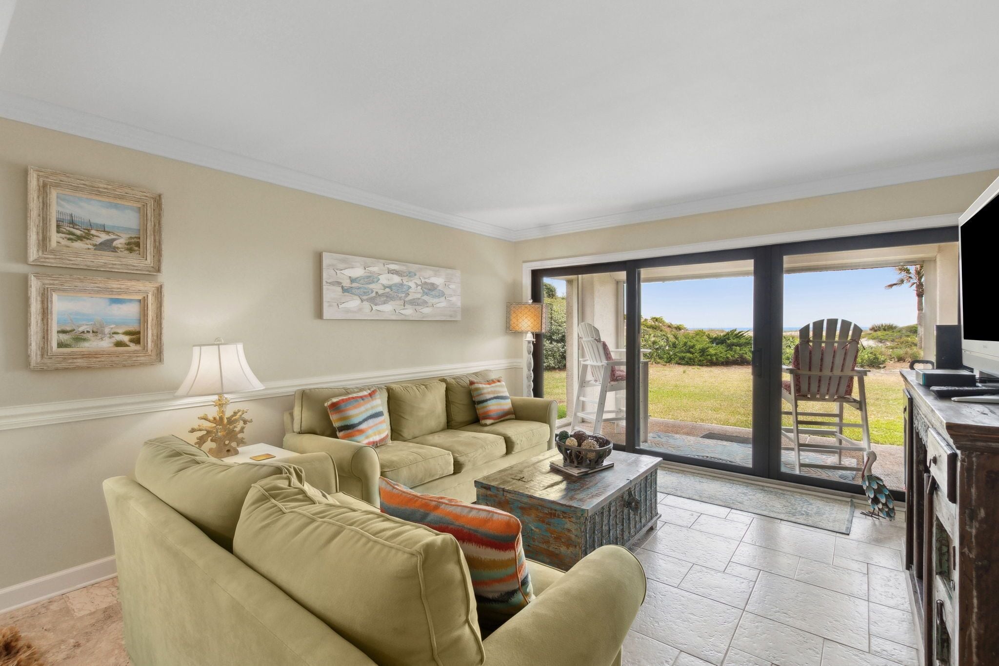 Beautiful Corner Oceanfront 2-bedroom, 2 Bath Condo In Amelia Surf & Racquet - American Beach, FL