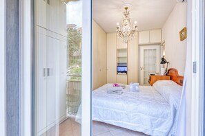 Apartamento Familiar, 1 quarto (Casa Maria Lucia Sanremo) | 1 quarto, Wi-fi grátis, roupa de cama fornecida