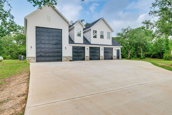 6 Mi To Lake Somerville: Barndominium On 20 Acres - Caldwell, TX