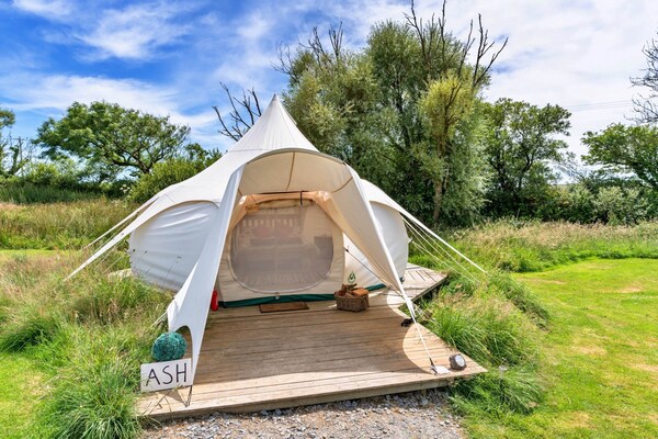 Bell Tent In North Devon Near Stunning Beaches - North Devon District