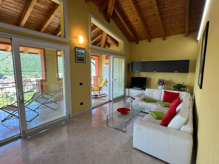 Penthouse Valentino With Terrace Lake View - Verbania