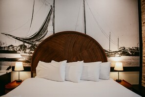 Estúdio Signature, 1 cama king-size, Vista para a cidade | Com decoração personalizada, com mobília individualizada 