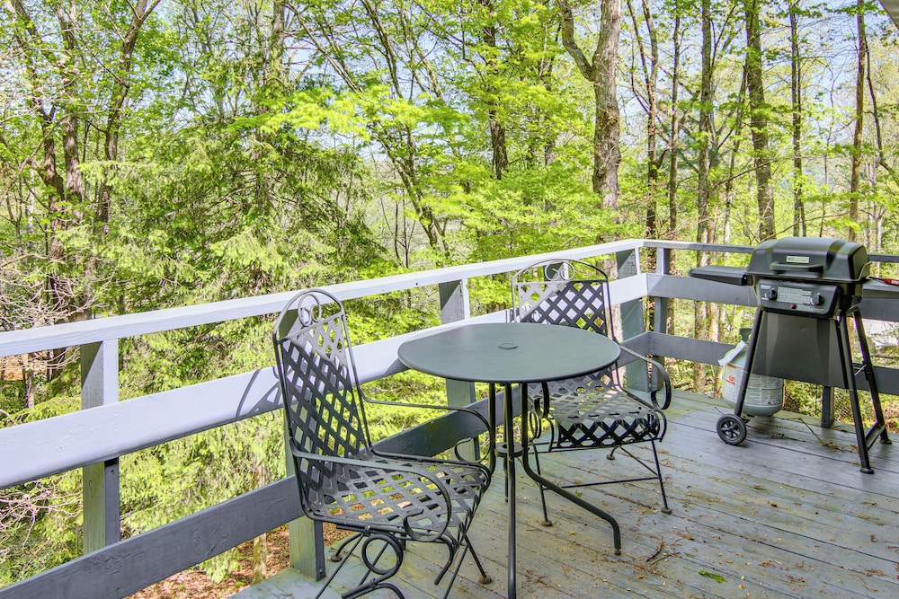 1 Mi To Pisgah Natl Forest: Wooded Haven W/ Deck - Brevard, NC