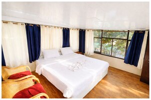 Quarto Duplo Deluxe | Quartos insonorizados, roupa de cama fornecida 