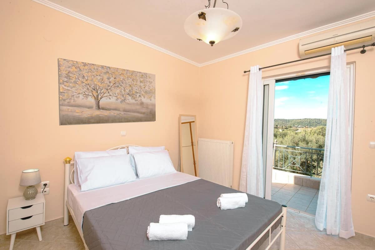 Apartamento Familiar, vista para o jardim | Cortinas/cortinados opacos, Wi-fi grátis