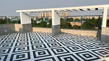 Terraço no piso superior