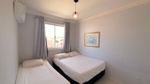 Apartamento | 2 quartos, Wi-fi grátis, roupa de cama fornecida 