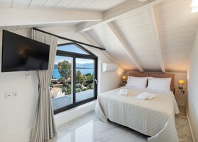 Dúplex Deluxe, vista para o mar | Ferro/tábua de engomar, Wi-fi grátis