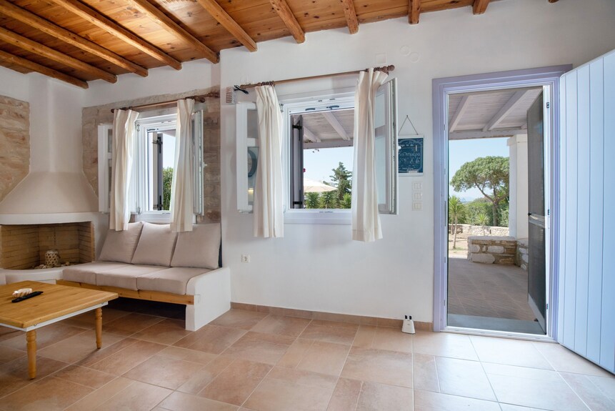 Holiday Home 'Blue Xenia - 3' With Sea View, Wi-fi And Air Conditioning - Paros