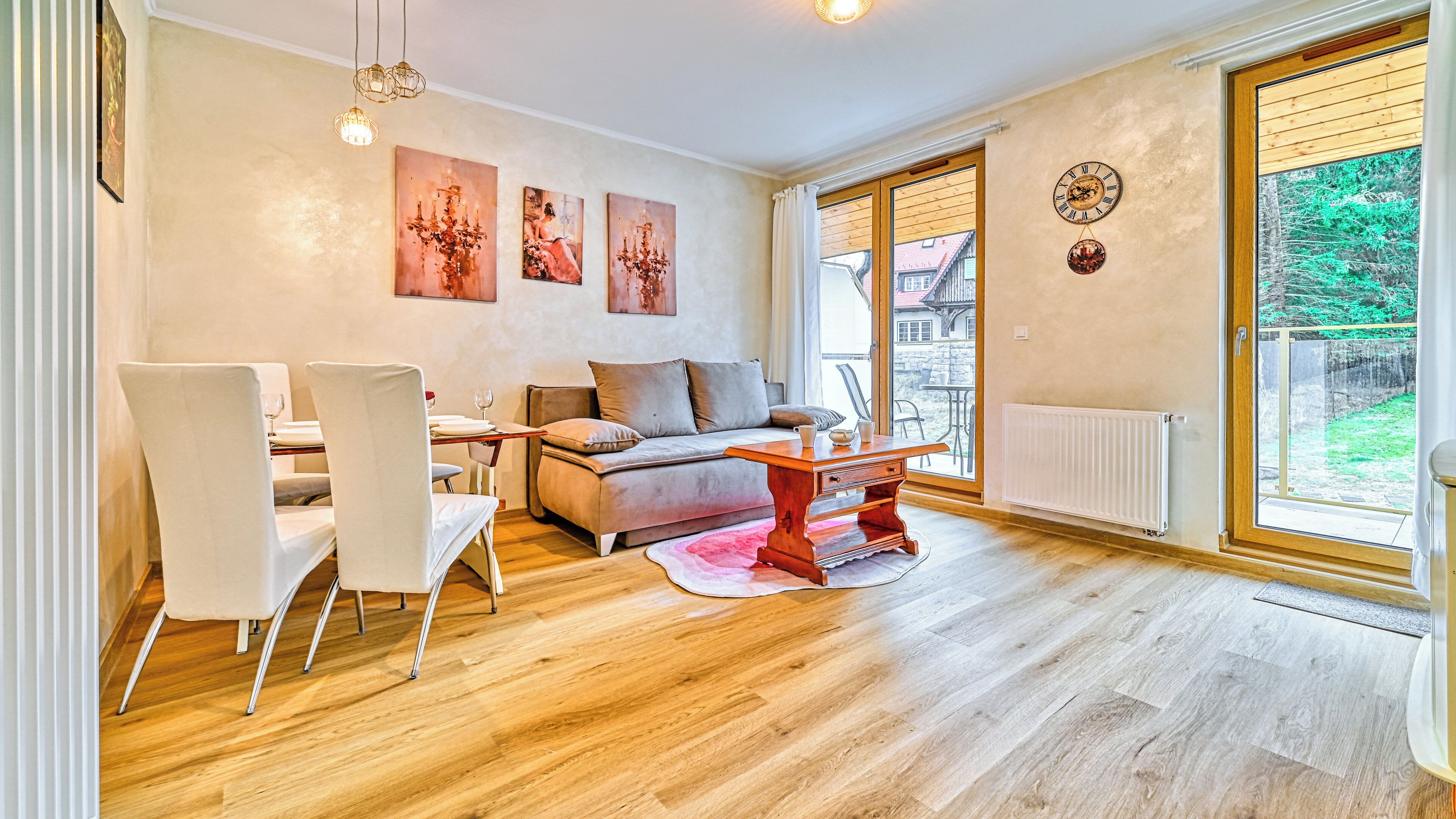 Apartamento (14B) | Área de estar | TV de tela plana