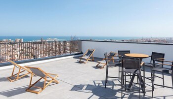 Terraço no piso superior