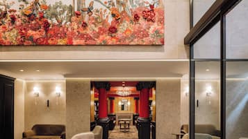 Sala de estar do lobby