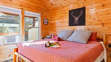 Cabana de Madeira Comfort, vista para o jardim | Wi-fi grátis