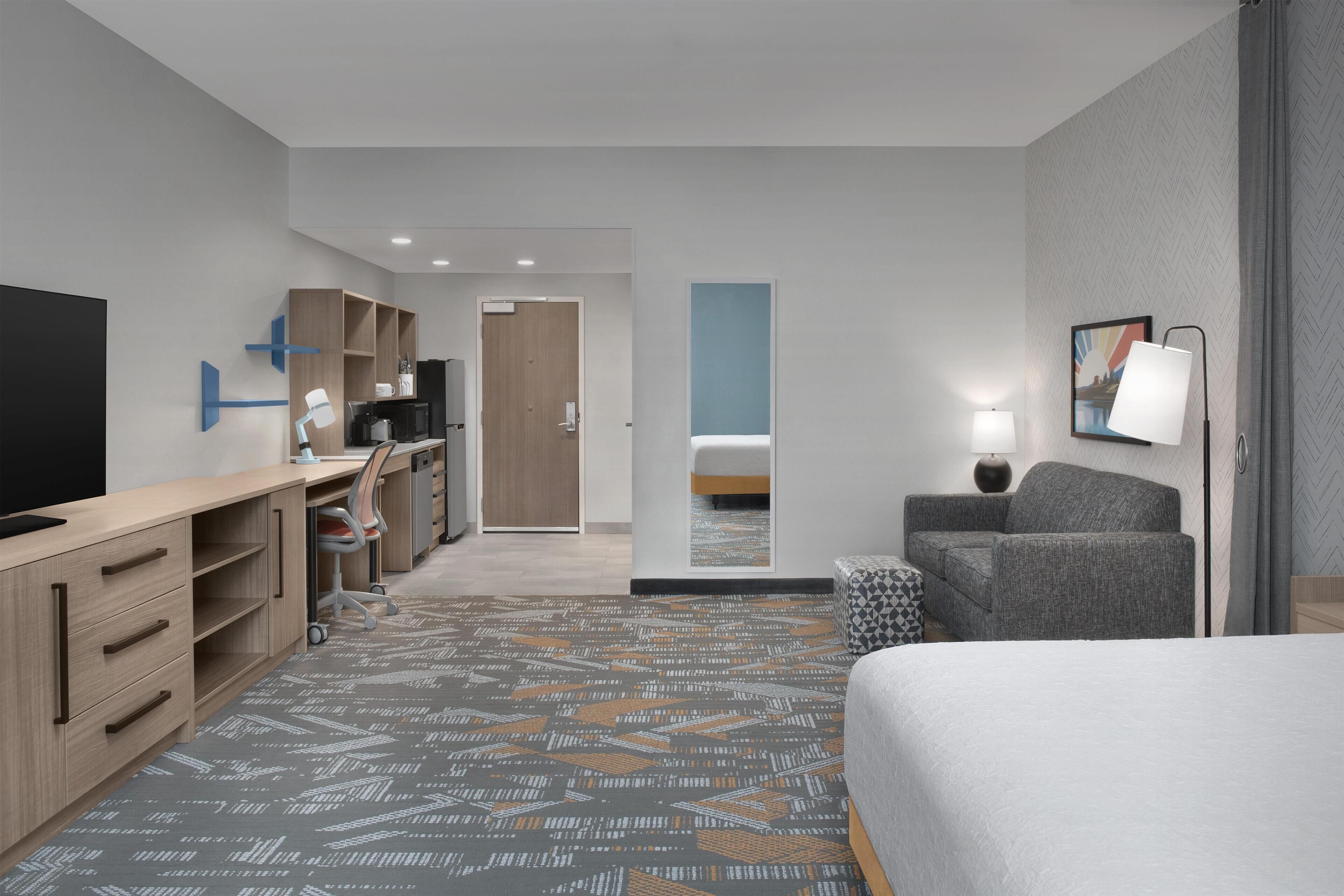 Smart TV de 55 polegadas com canais por cabo, Netflix 