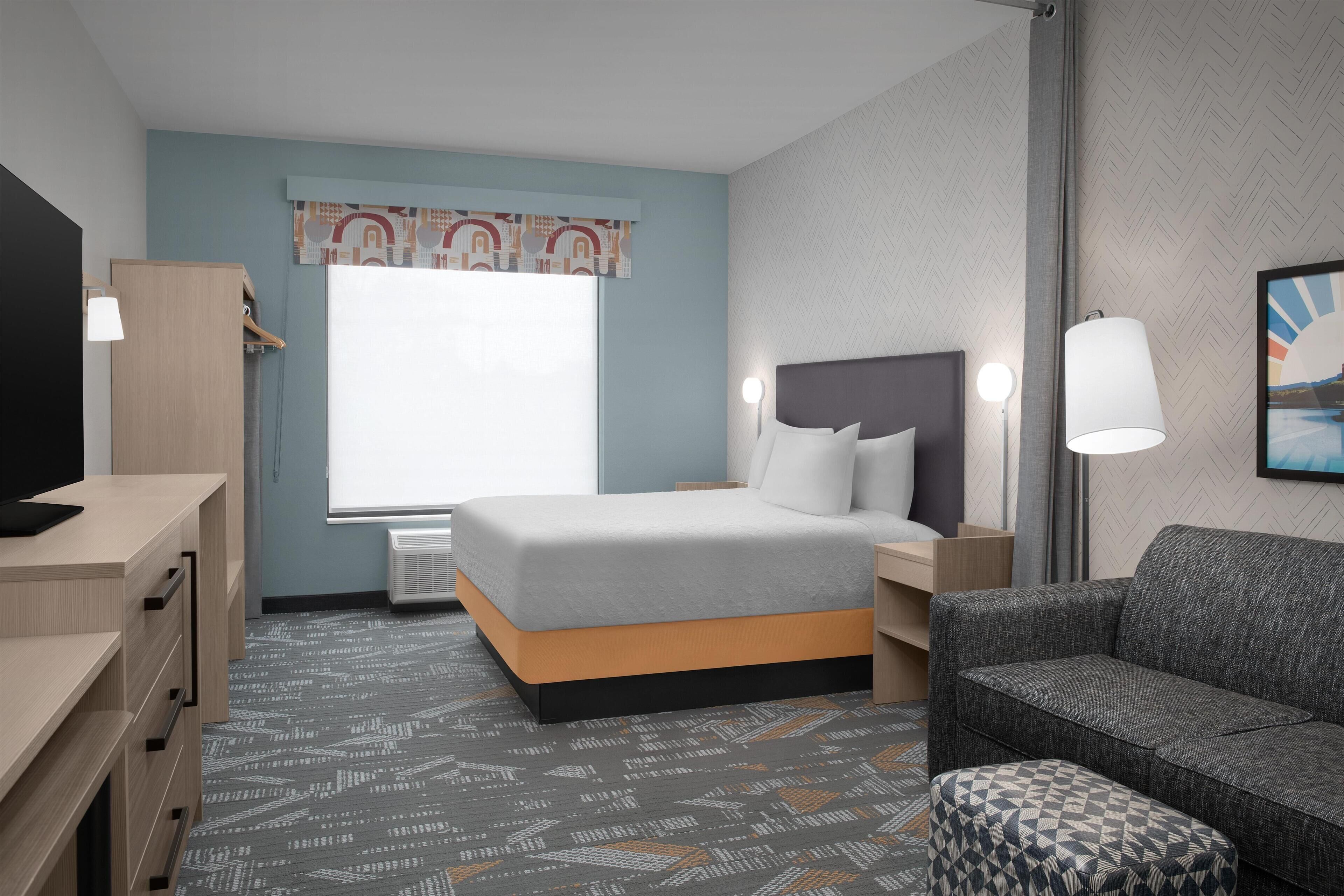 Smart TV de 55 polegadas com canais por cabo, Netflix 