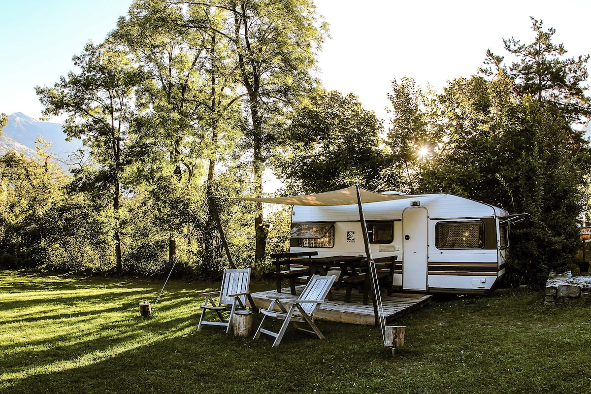 Casa Móvel Comfort, junto à montanha | Sala de estar