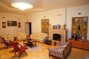 Sala de estar do lobby