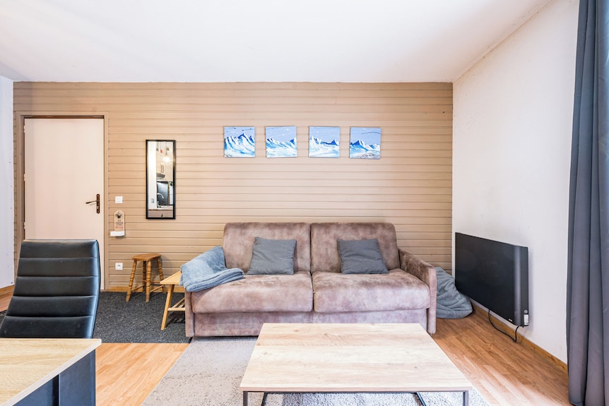 Appartement 'Spa Fleures D'orelle' Avec Vue Sur La Montagne, Terrasse Privée Et Wi-fi - Lac de la Partie