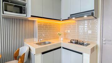 Apartamento Standard, 2 quartos (Apartment) | Cozinha privada