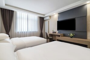 Quarto Twin Superior | Camas de colchão Select Comfort, secretária 