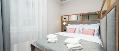 Suite Superior | Cofre no quarto, cortinas/cortinados opacos, Wi-fi grátis