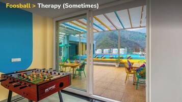 Sala de estar do lobby