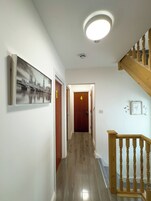 Corrimãos nas escadas