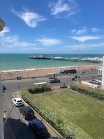 Vista para a praia ou o mar