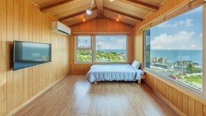 Quarto Básico, 2 quartos (King Munmu Room(Ocean View/Group/BBQ)) | 1 quarto, Wi-fi grátis