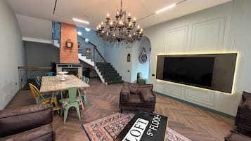 Quarto casal superluxo, banheiro privativo, vista para a cidade | Parte interna