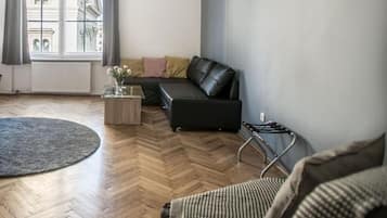 Apartamento Superior | Cofre no quarto, Wi-fi grátis, roupa de cama fornecida