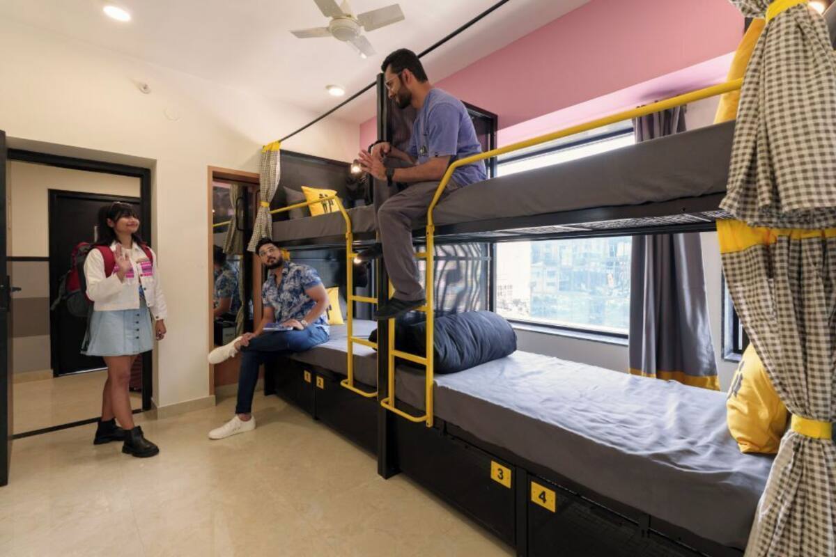 Dormitório Partilhado, em dormitório misto (Bed in 4 Bed) | Quartos insonorizados, Wi-fi grátis, roupa de cama fornecida