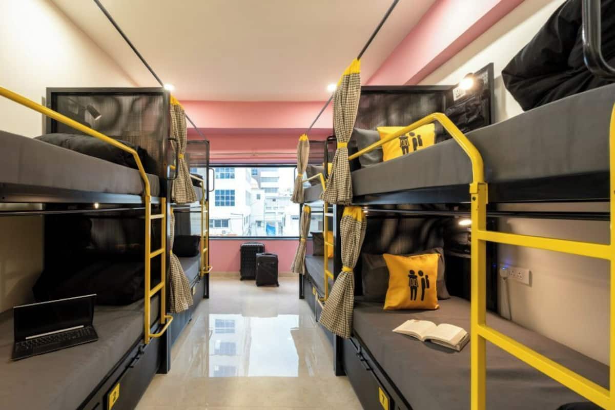 Dormitório Partilhado, em dormitório misto (Bed in 8 Bed, Fort View) | Quartos insonorizados, Wi-fi grátis, roupa de cama fornecida