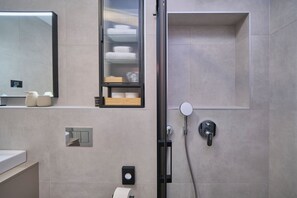 Apartamento Deluxe em Condomínio Fechado, vista para o parque | Casa de banho