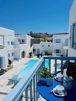 Apartamento Superior, vista para o mar | Terraço/pátio interior