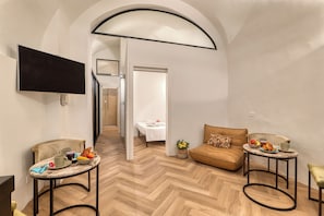 Apartamento Lua de Mel, 2 quartos (Boutique Apartment Casa Del Barone) | 2 quartos, Wi-fi grátis, roupa de cama fornecida