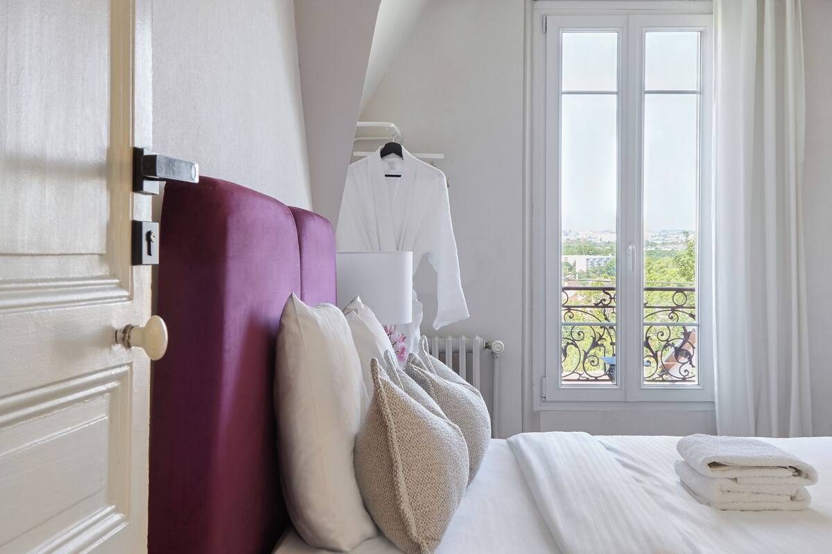 Quarto casal standard, vista para a cidade | Wi-Fi de cortesia