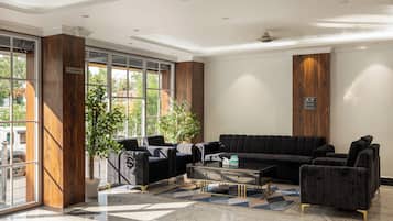 Sala de estar do lobby