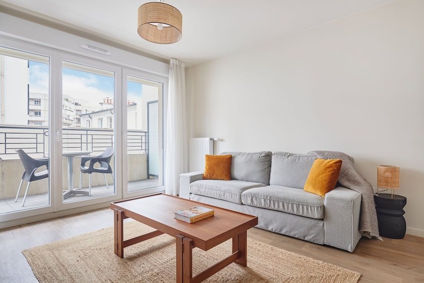 T2 Moderne | Accès Paris + Gare à 5 Min - Paris