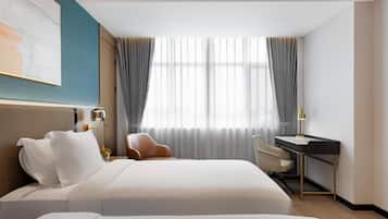 Cofre no quarto, secretária