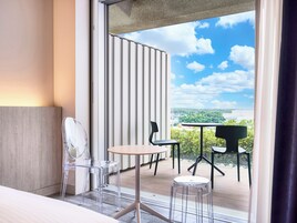 Quarto Twin Deluxe, não fumadores | Vista da varanda