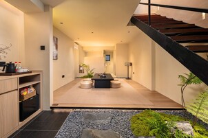 Villa Júnior, vista para o jardim | Cortinas/cortinados opacos, Wi-fi grátis 