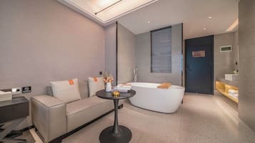 Quarto Executivo, Vista para a cidade | Cortinas/cortinados opacos, quartos insonorizados, Wi-fi grátis