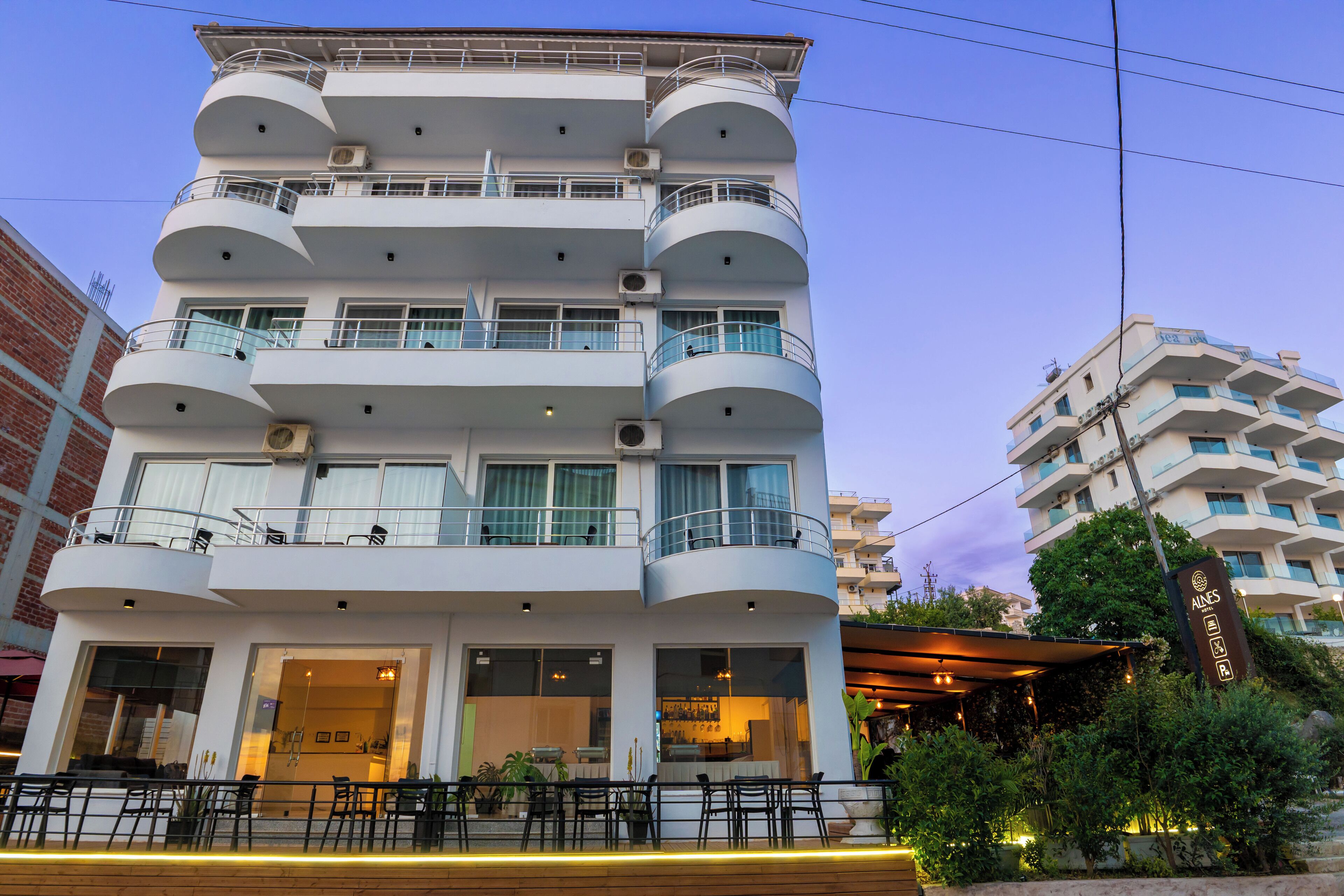 Fachada do alojamento